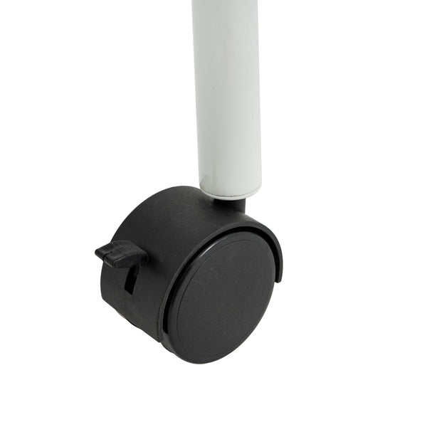 Replacement Casters for Three Panel Privacy Screen, 2 Locking - Set of